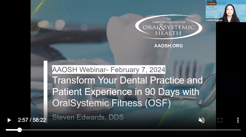 Implement Oral Systemic Fitness